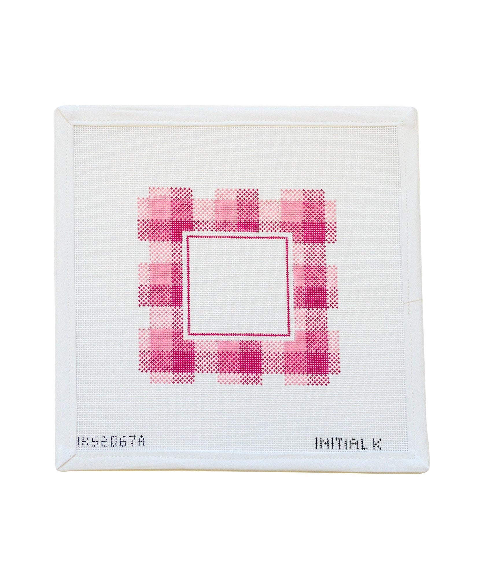 Pink Plaid – Initial K Studio